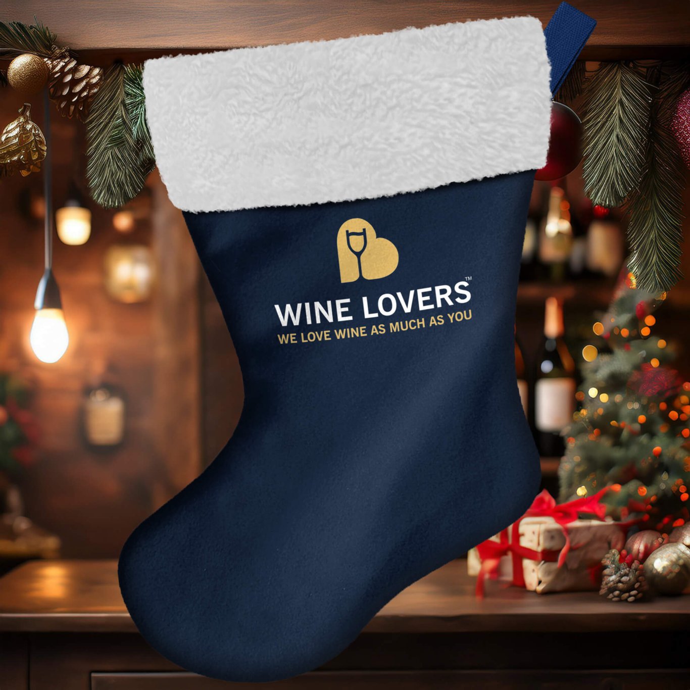 Luxury Bespoke Branded Christmas Stocking